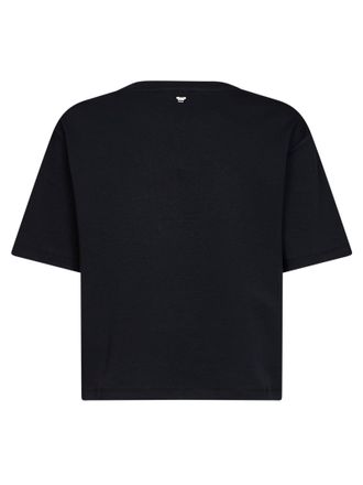 Max Mara Womens T-Shirt Wkdsala Black Jersey Cotton T-Shirts & Jerseys