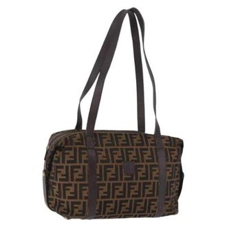 Fendi Pre-owned Vintage Zucca Canvas Tote Bag - - Pre-owned - Damen - Braun - ONE SIZE
