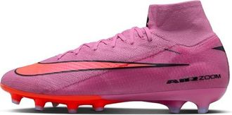 Nike Nike Homme Mercurial Superfly 10 Elite AG-Pro High-Top-fußballschuh Chaussure de Football, Magic Flamingo Total Crimson Noir, 44.5 EU