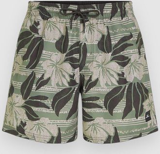 O'Neill Cali Floral 16 Boardshorts green dusty flower
