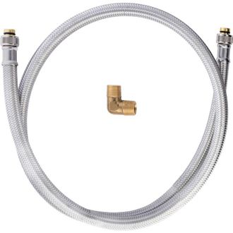 Duravit Zubeh&ouml;r - Anschlussschlauch, Chrom 790188000000000 - Duravit