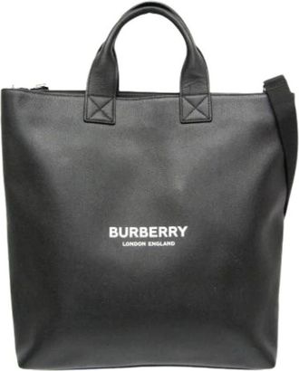 Burberry unisex, Pre-owned, Noir, Taille: ONE Size Sac cabas Vintage Pre-owned