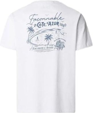 Fa&ccedil;onnable T-shirt manches courtes imprim&eacute; en coton