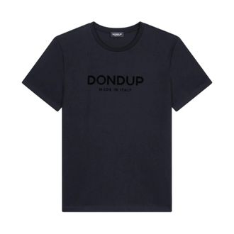 Dondup Regular-fit Rundhals-T-Shirt - - Tops - Herren - Schwarzk - L