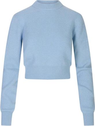 Malo Femme, Pulls, Bleu, Taille: 40 FR Girocollo Costa Cort