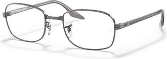 Ray-Ban Rb3690 Optics Grau Fassung Klar Glas Polarisiert 53-21