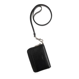 Tod's Homme, Accessoires, Noir, Taille: ONE Size Portefeuille Ceinture en Cuir