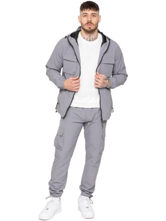 Enzo Jeans Milano | Herren Poly Cargo-Trainingsanzug Set