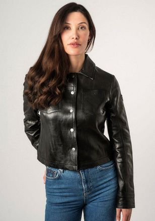 Mauritius Lederjacke MWLefei mit Brusttaschen