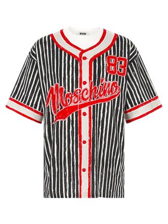Moschino Trompe-loeil Print T-shirt - Black