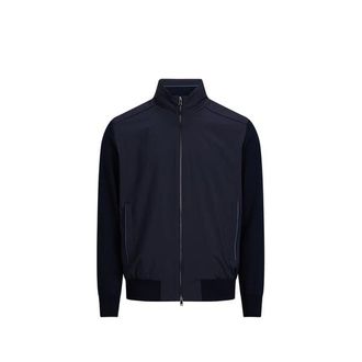 Paul & Shark Blouson droit col montant zipp&eacute; en laine