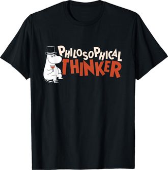 Moomin Moominpappa Trinkphilosophischer Denker T-Shirt