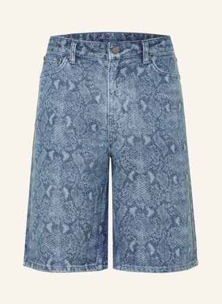 Daily Paper Clothing Daily Paper Jeansshorts Snake Laser blau