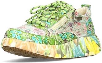 Laura Vita Chaussures &agrave; Lacets Sneaker pour Femmes NIKITO-62, Pointure:39 EU, La Couleur:Vert