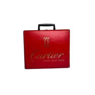 Cartier Sac de voyage vintage en cuir doccasion - Femme - Pre-owned - Rouge - Taille: ONE Size