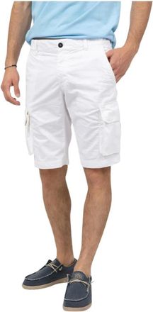 Mason's Homme, Shorts, Blanc, Taille: 2XL Shorts Bermuda élégants pour Homme