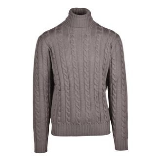 FILIPPO DE LAURENTIIS Pullover mit hohem Kragen - - Knitwear - Herren - Braun - XL