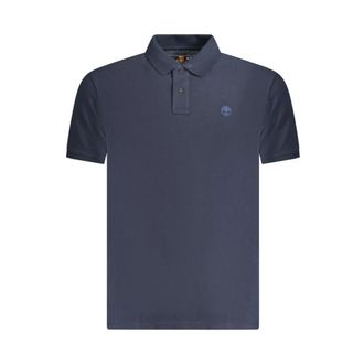 Timberland Klassisches Poloshirt Kurzarm - - Tops - Herren - Blau - S