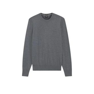 HUGO BOSS H-Leno Pullover - - Knitwear - Herren - Grau - L