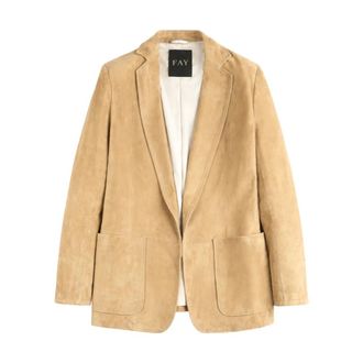Fay Femme, Vestes, Beige, Taille: 46 FR Blazers