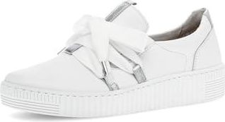 Gabor Baskets Jollys pour femme., Blanc glac&eacute;., 39 EU