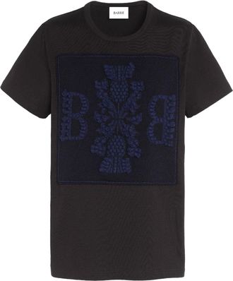 Barrie T-Shirt mit B-Logo - Schwarz