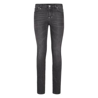Philipp Plein Femme, Jeans, Gris, Taille: W25 Miss Slim Fit Statement