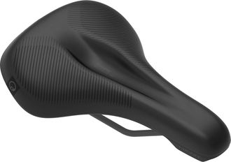 Ergon ST Core Evo Fahrradsattel | Trekking, Touring | Männer | Medium-Large | Schwarz-Grau