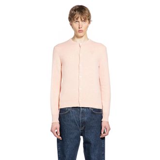 Comme Des Gar&ccedil;ons Heart Cardigan in Wool