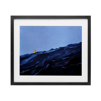 Stupell Industries Kunstdruck Youre The One Duck, gerahmt, unter Glas, Design von Keith Thomson, 43,2 x 53,3 cm, Schwarz