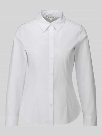 Tom Tailor Regular Fit Langarmbluse aus Baumwoll-Mix