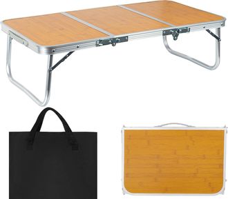 Generico Campingtisch, tragbarer und zusammenklappbarer Campingtisch, leicht, faltbar, für Grill, Reisen, Garten, Terrasse, Picknick im Freien