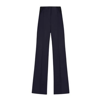 Manuel Ritz Weite Wollhose - - Trousers - Damen - Blau - XS