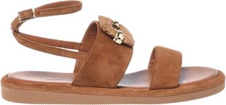Baldinini Femme, Chaussures, Brun, Taille: 39 EU Suede Sandal