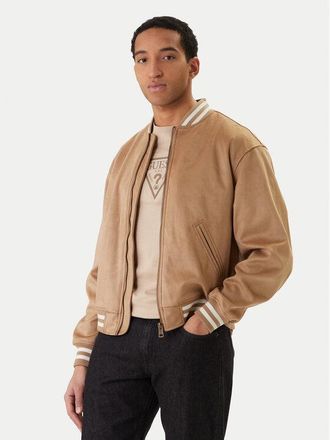 Guess Bomberjacke M6RL0J WJ842 Beige Regular Fit