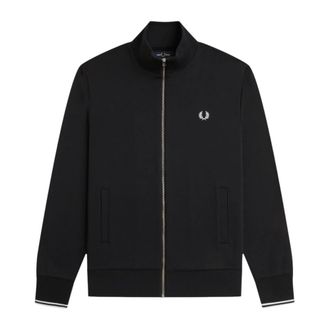 Fred Perry Zip-throughs - - Sweatshirts & Hoodies - Herren - Schwarzk - L