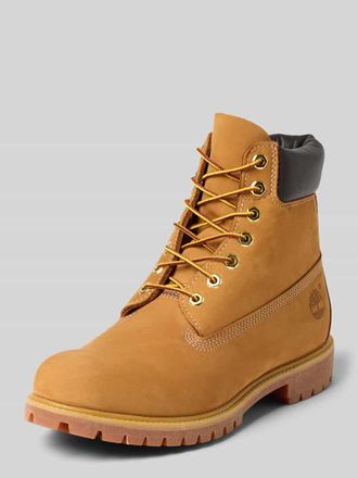 Timberland Schn&uuml;rboots aus echtem Leder