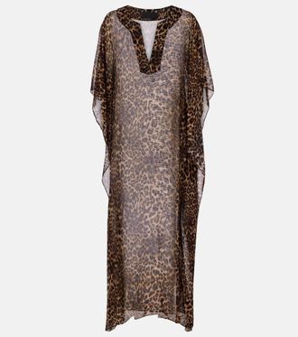 Nili Lotan Bedruckter Kaftan Erica aus Seide