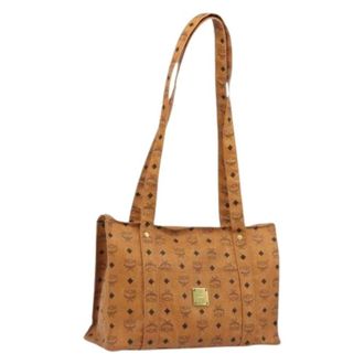MCM Sac cabas Pre-owned - Femme - Pre-owned - Brun - Taille: ONE Size