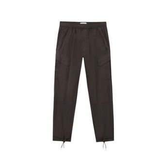 Stone Island Hellgraue Cargo Hose - - Trousers - Herren - Grau - W34