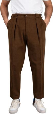BRIGLIA 1949 Homme, Pantalons, Brun, Taille: W47 Pantalon de costume