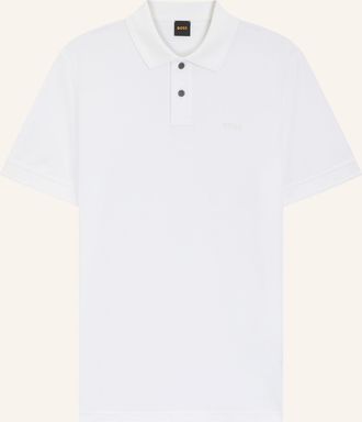 HUGO BOSS Piqu&eacute;-Poloshirt Prime weiss