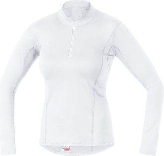Gore GOREWEAR M Damen Base Layer Thermo Stehkragenshirt, White, 36