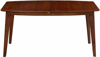 Miliboo Esstisch ausziehbar skandinavisch Nussbaum L150-200 LEENA