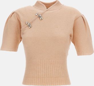 Simone Rocha Kaschmirpullover Mit Kurzen &Auml;rmeln