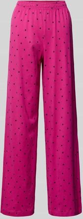 Jake*s Casual Pyjama-Hose mit elastischem Bund