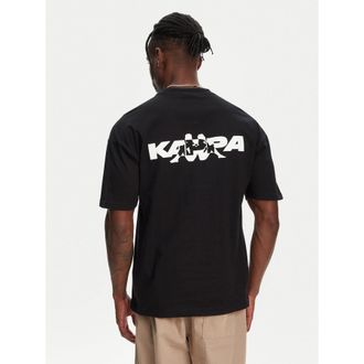 Kappa T-Shirt Nyle 351S5GW Schwarz Regular Fit