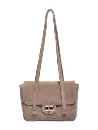 Anna Luchini Beige Rindsledertasche