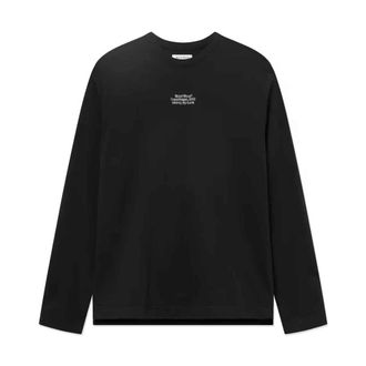 Wood Wood Long Sleeve Hauts - Homme - Tops - Noir - Taille: XL