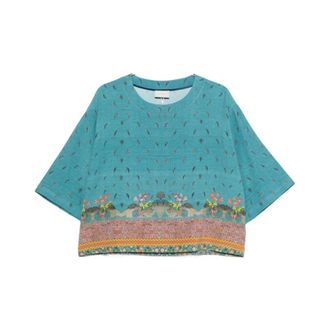 Pierre-Louis Mascia Femme, Blouses et Chemises, Bleu, Taille: 38 FR Blouse Adanastr